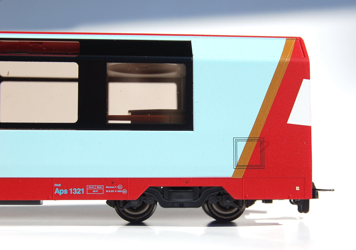 Rhb Aps 1321 "Excellence Class" Panoramawagen. – Adler Schmalspurbahnen