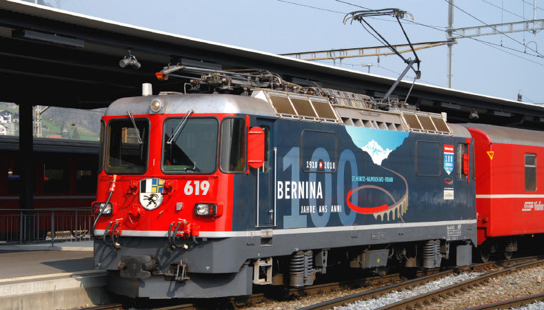Bemo Om Rhb Ge4/4II "100Jahre Bernina" im Laden. – Adler Schmalspurbahnen