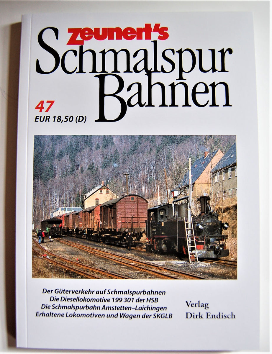 Zeunert's Schmalspurheft Nr.47 – Adler Schmalspurbahnen