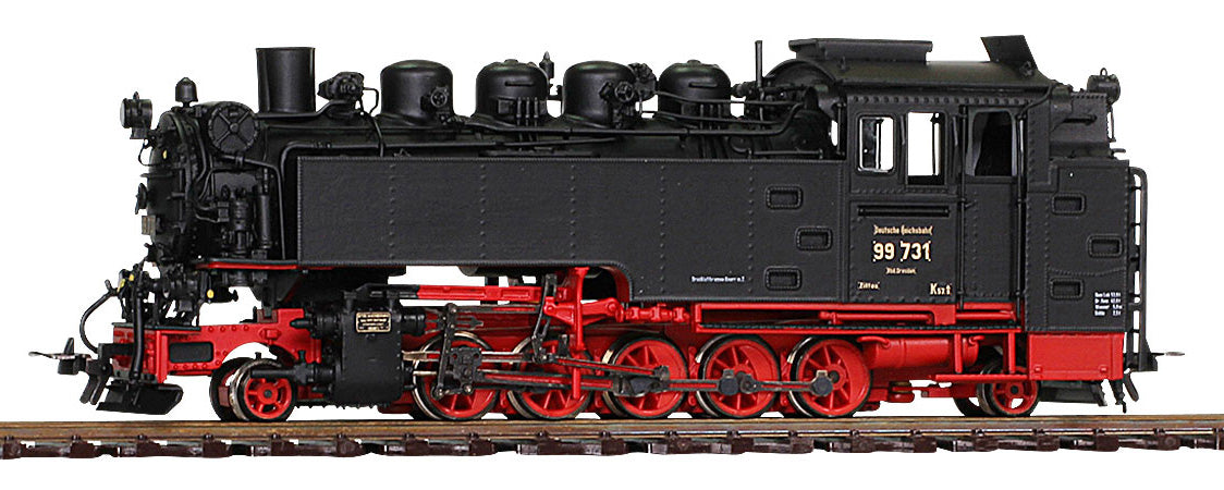 DR99 731 Dampflok EP. II/VI mit LokSound – Adler Schmalspurbahnen